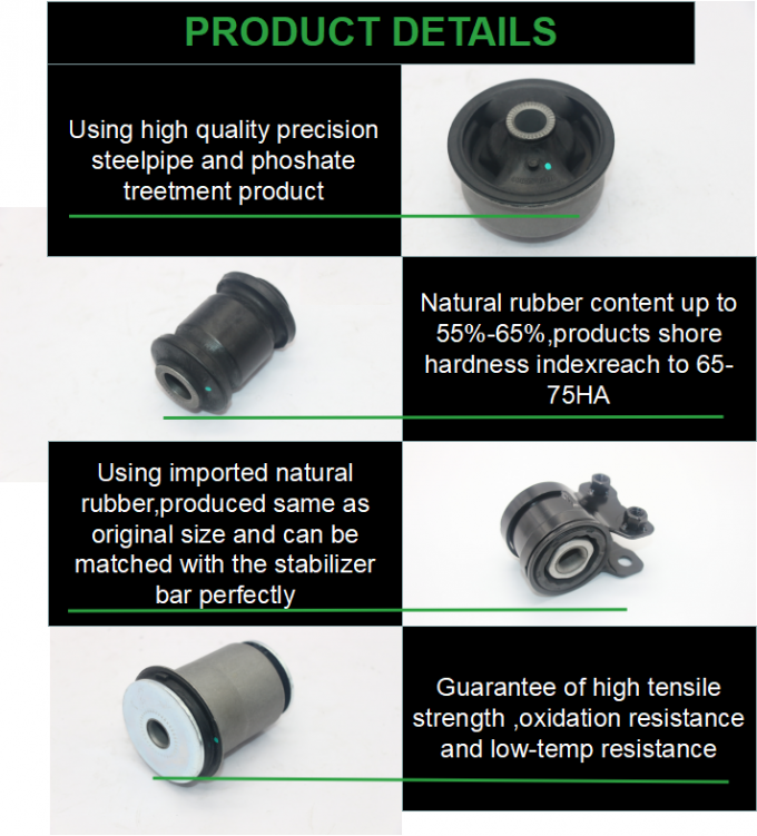 48654-12120 Toyota Arm Bushing 48654-21010 48068-02030 Weight 0.119 1 ...